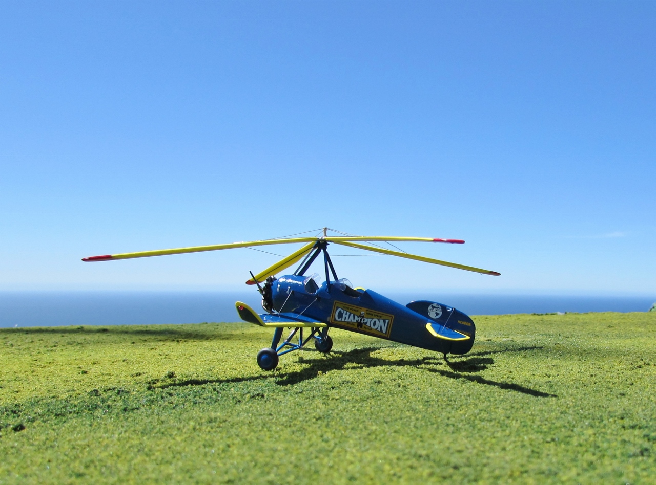 Wings of Intent: Pitcairn Autogyro HO scale completed (Williams ...