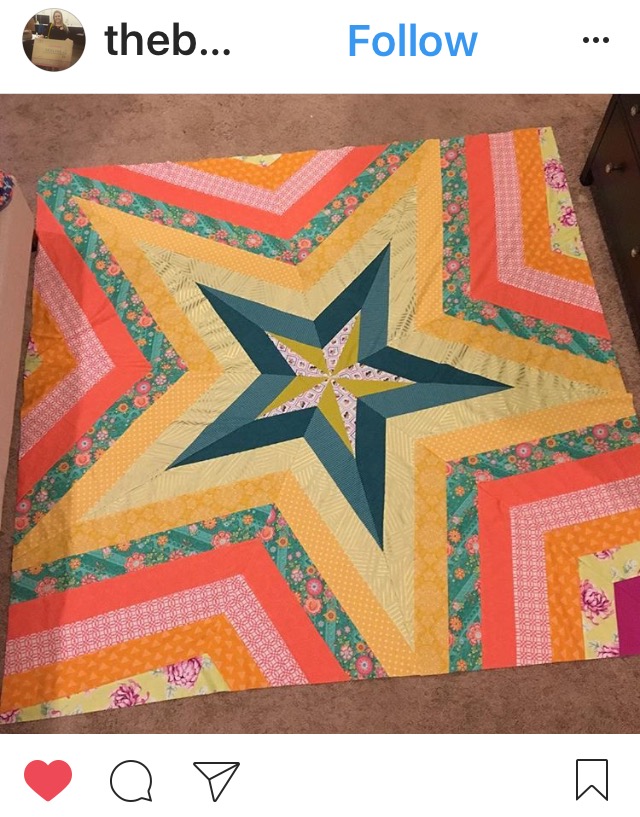 Star Storm is Blowing Through! - Victoria Findlay Wolfe Quilts