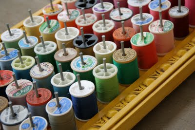 Pine Needles at Gardner Village: Thread Organizer