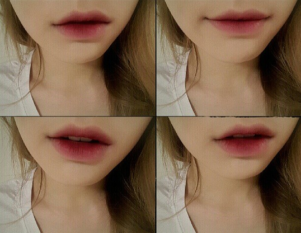 Girls’ Generation’s Taeyeon tries out her new Lip Pencil | PINKS LAND