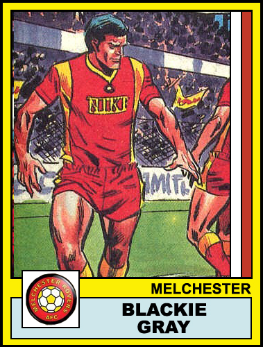 1986/87 Melchester Rovers Sticker Collection
