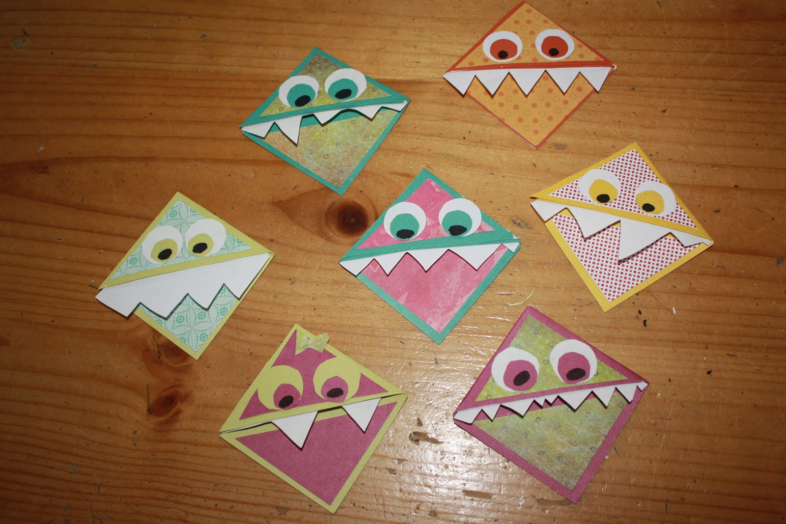 Once Upon a Family: Halloween Monster Corner Book Marks