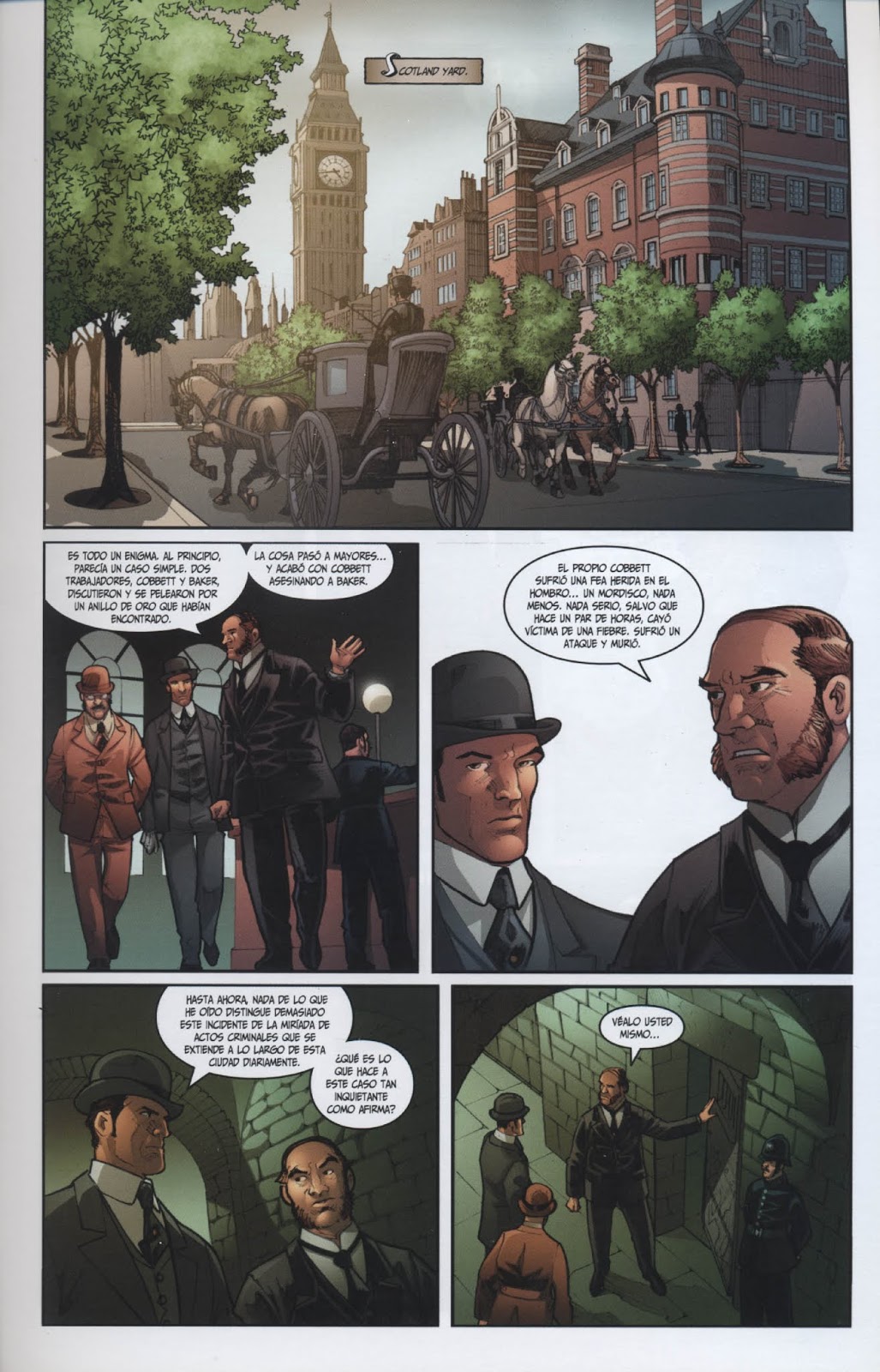 Galicia Comic: Victorian Undead 1 - Sherlock Holmes vs Zombis