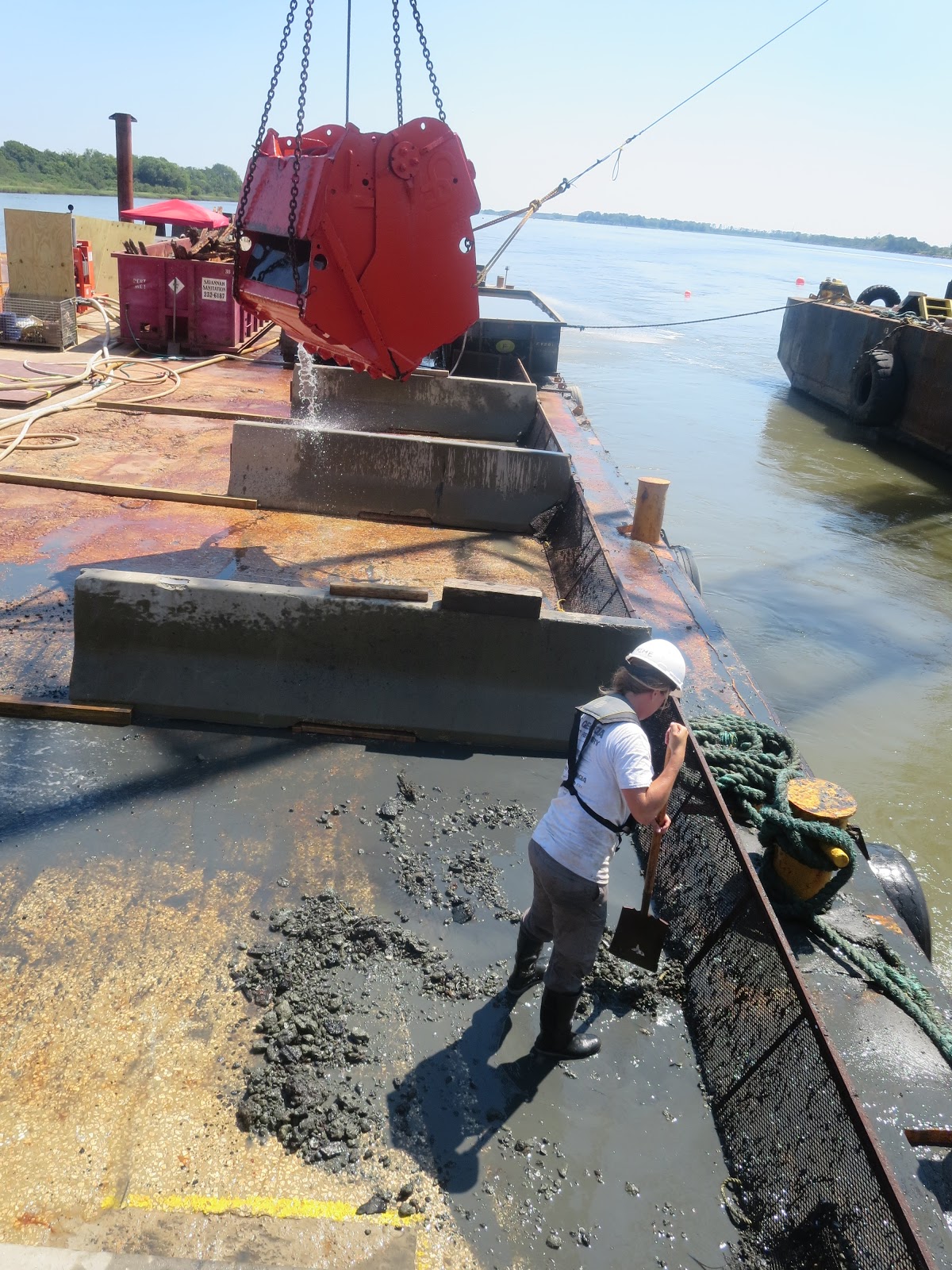 The Civil War Picket: A trip to the CSS Georgia recovery site: Nine ...