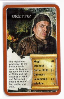 MERLIN MANIA ARCHIVE: MERLIN TOP TRUMPS CARDS