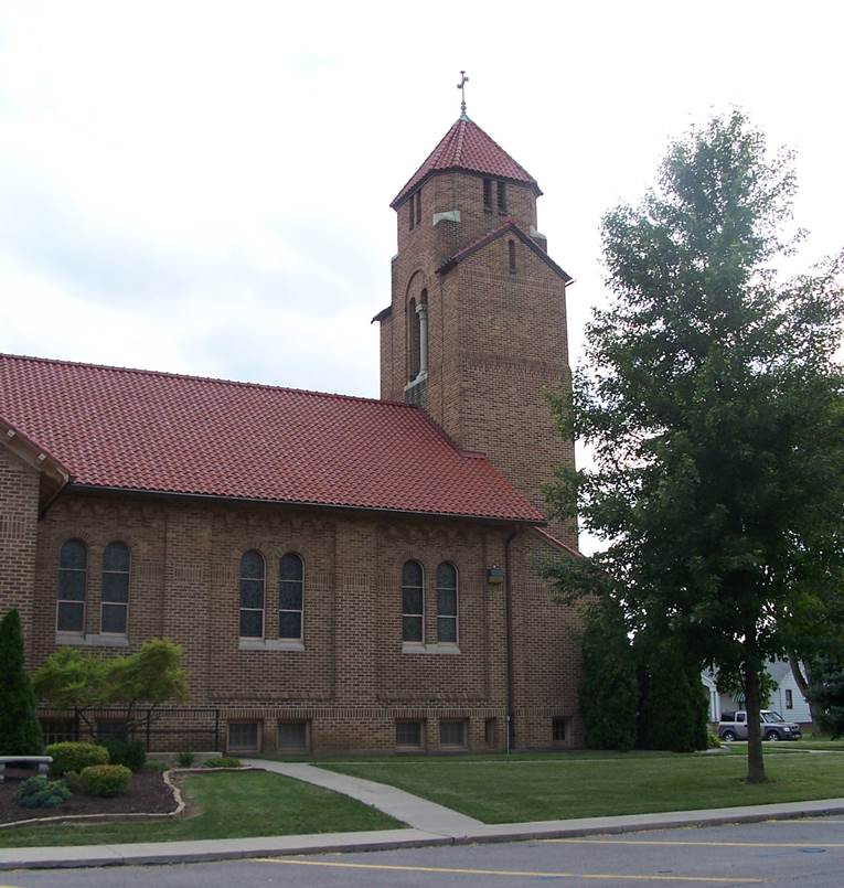 Catholic Architecture and History of Toledo, Ohio: St. Paul Chapel, Hamler