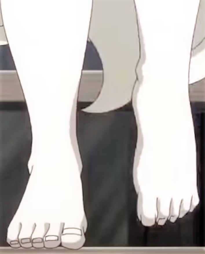 Anime Feet: Fairy Tail: Mavis Vermilion close-up shots