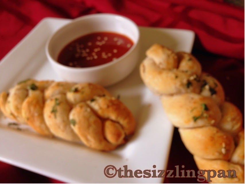 The Sizzling Pan: Masala 'Braids'