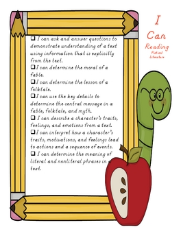 Stellar Students: Organizing and Displaying those Common Core "I Can ...