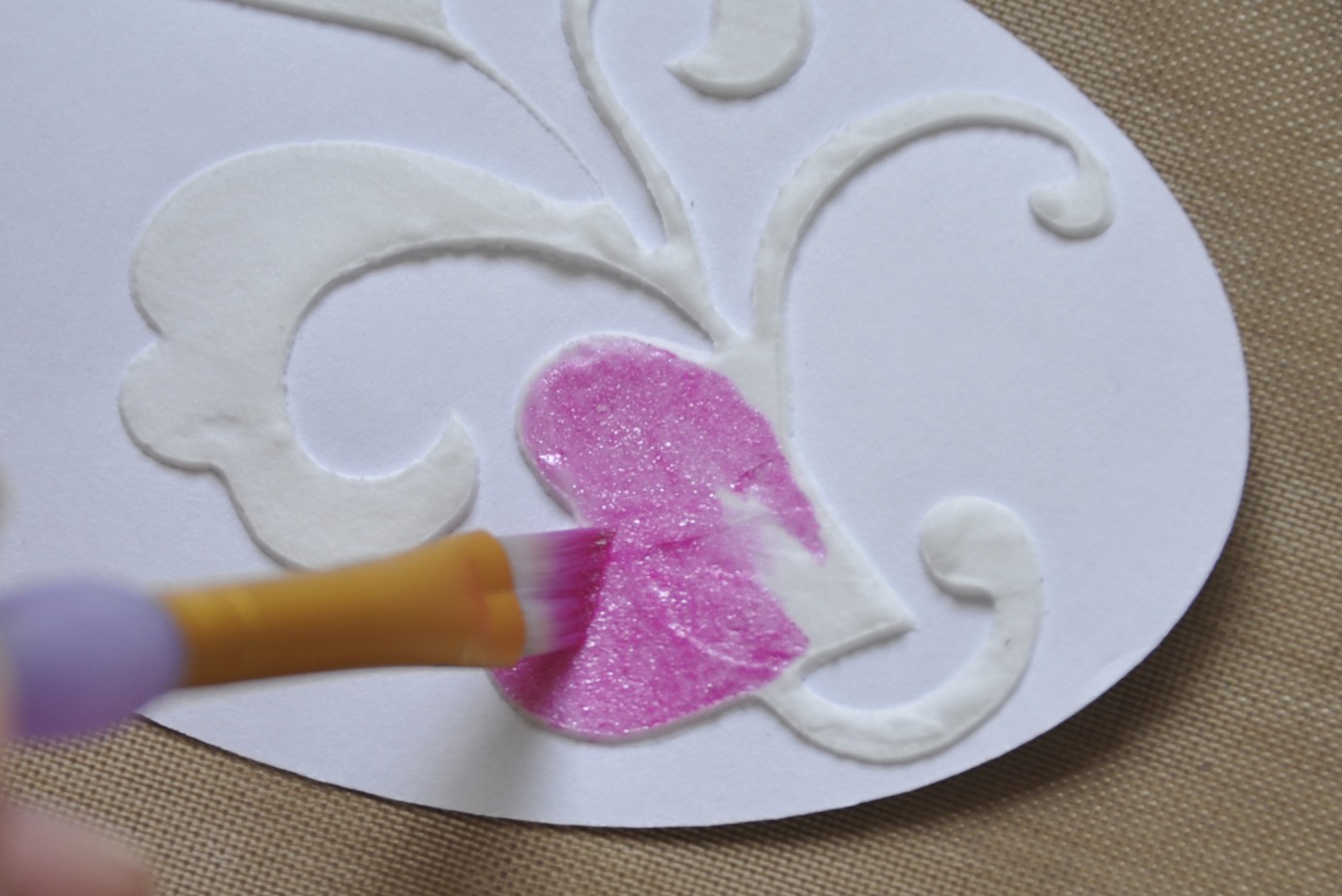 Creative Inspirations Paint: fun with paste...