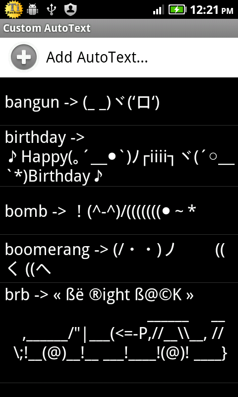 How to Create AutoText on Android | Satrio's Blog