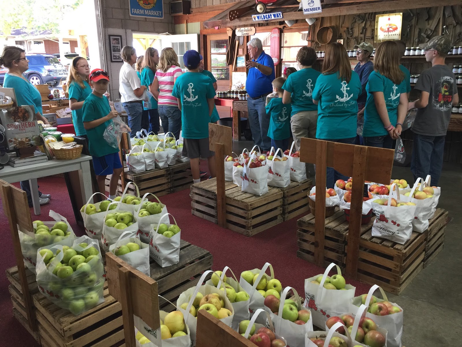 Haney's Apple Orchard Field Trip