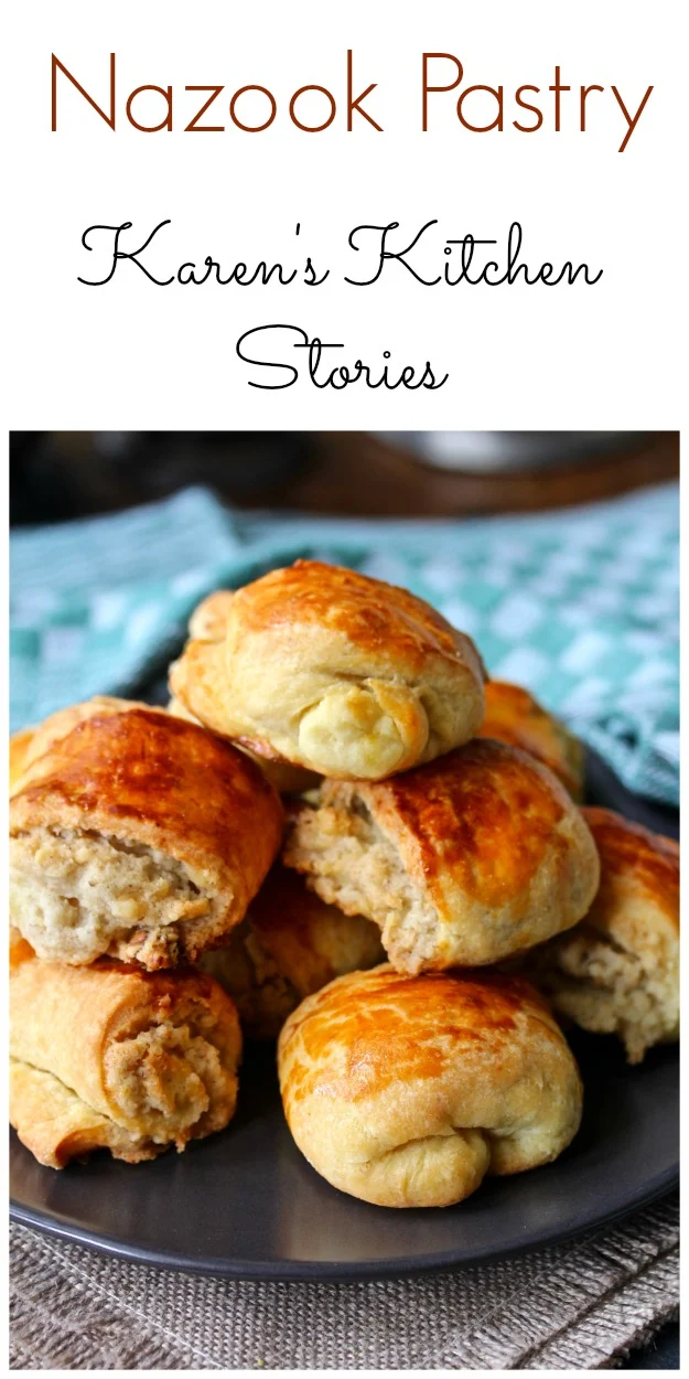 Nazook | A Walnut Filled Armenian Pastry | Karen's Kitchen Stories