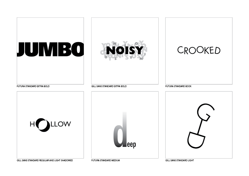 Typography - Exercises