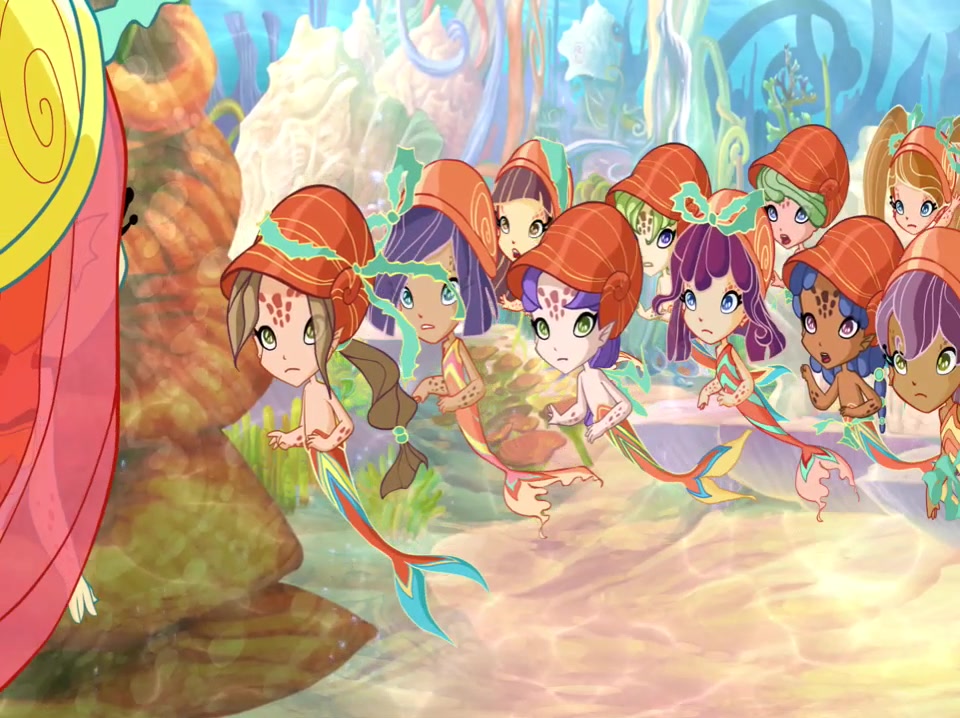 Imágenes de la aldea Selkie de Philla con nuevas Selkies!! - Winx Club All