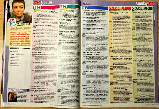 XPLORADIO: Angielskie tygodniki telewizyjne - RadioTimes vs. TV Times