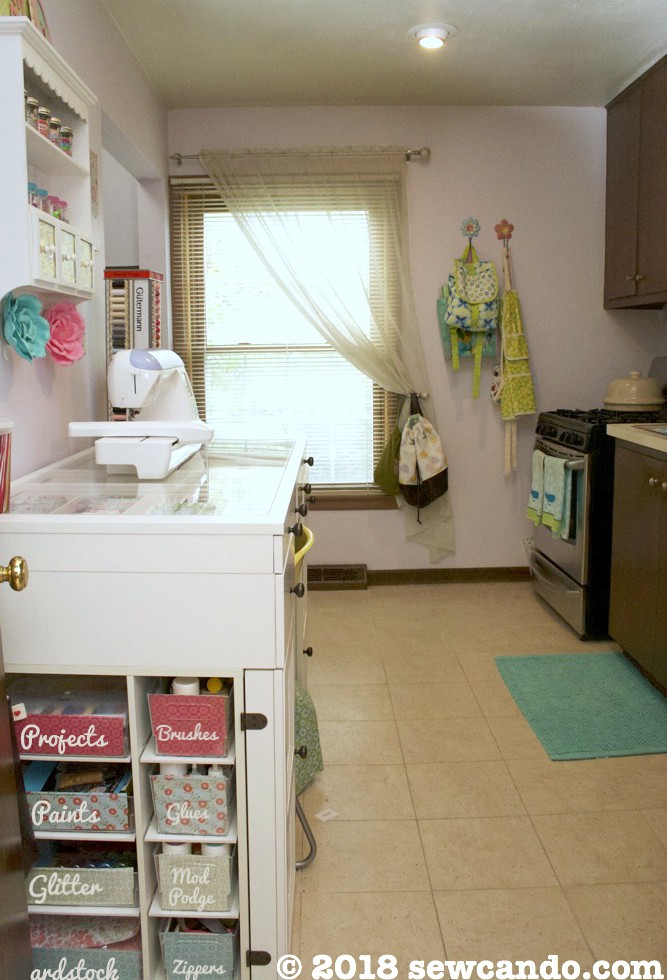 Sew Can Do: My Small Space Dream Craft Room Tour 2018!