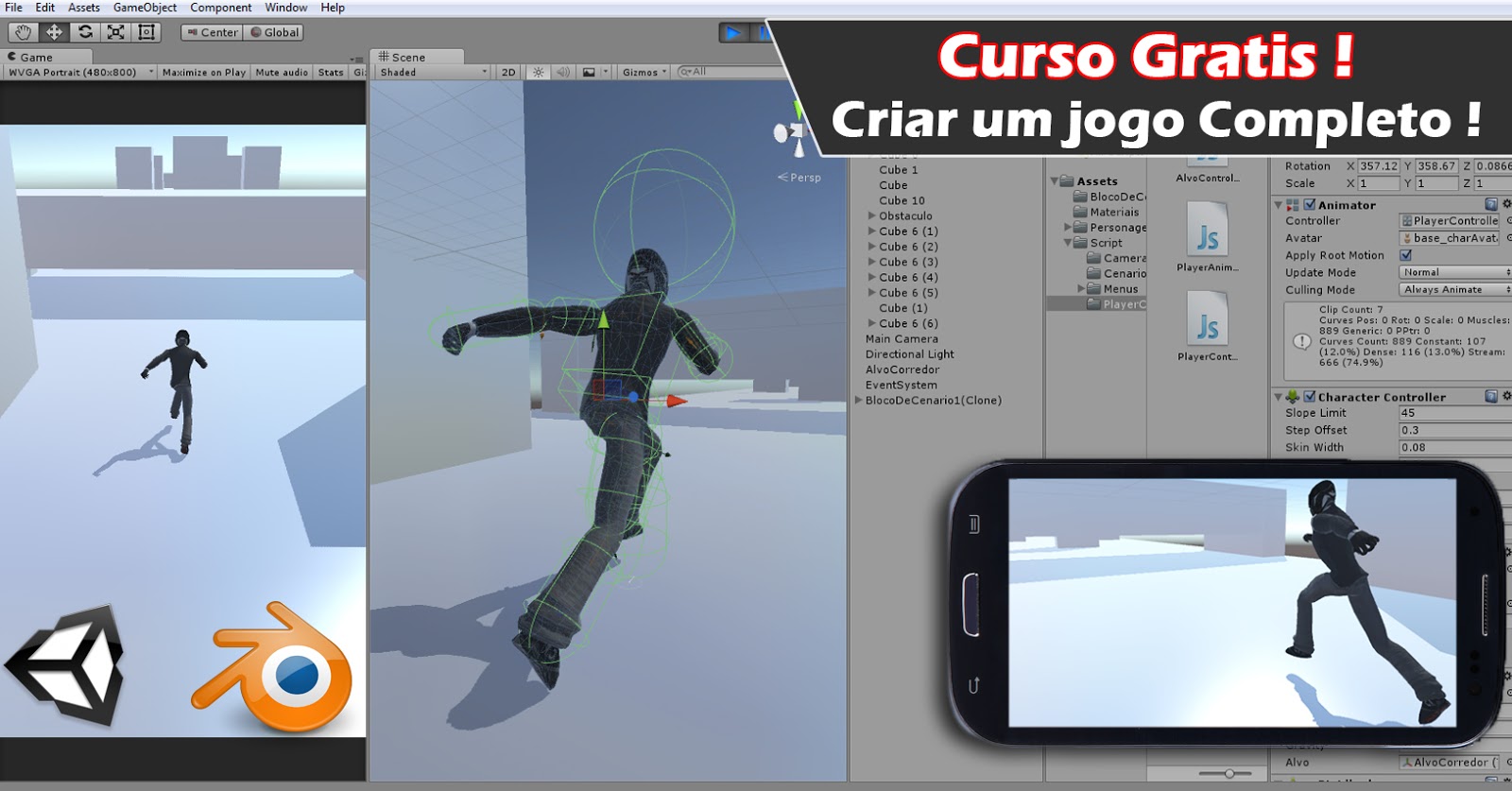 Aprenda a criar um jogo para Android e PC | Curso Totalmente Grátis