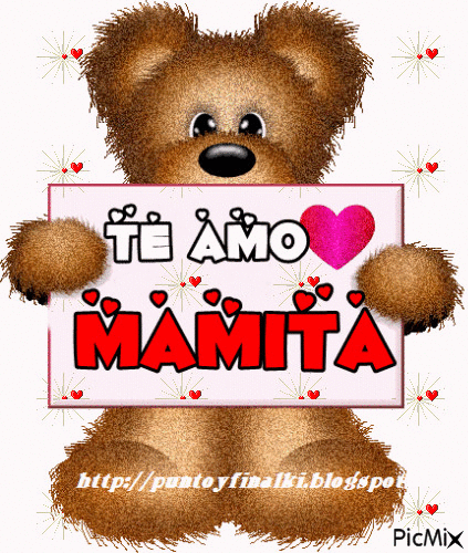Tarjetitas Especiales: Te amo mamita
