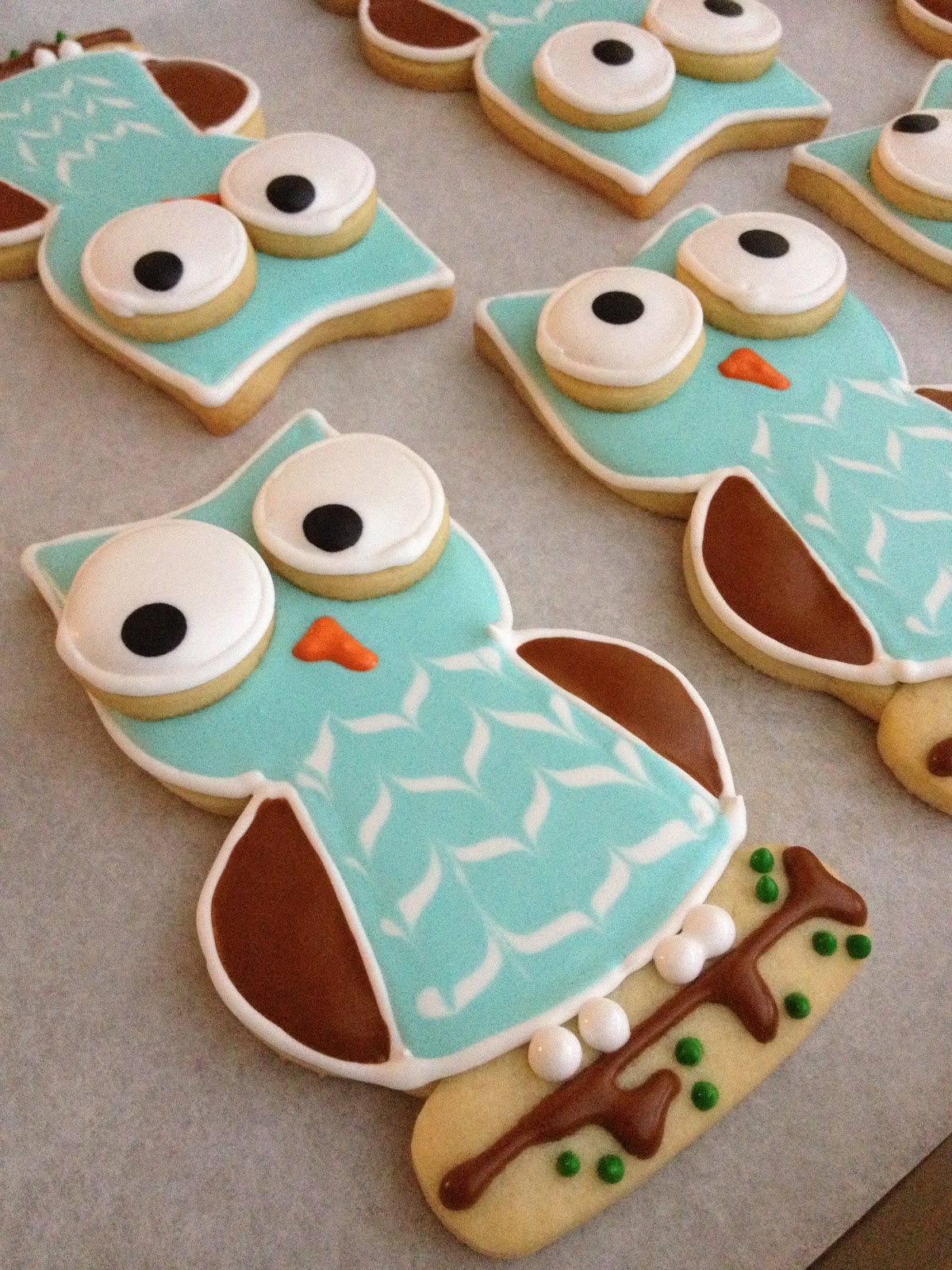 Dough and Batter: owl cookies