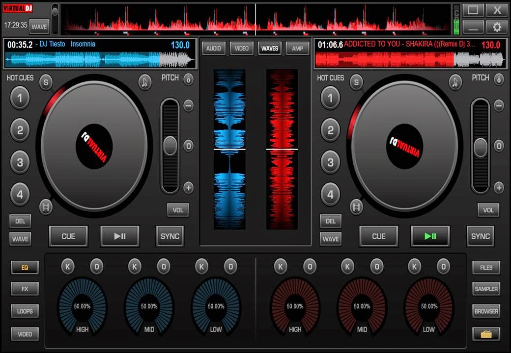 PC UTILIDADES: El Mejor Skins-Virtual DJ (Multi-Touch Video & Scratch Skin)