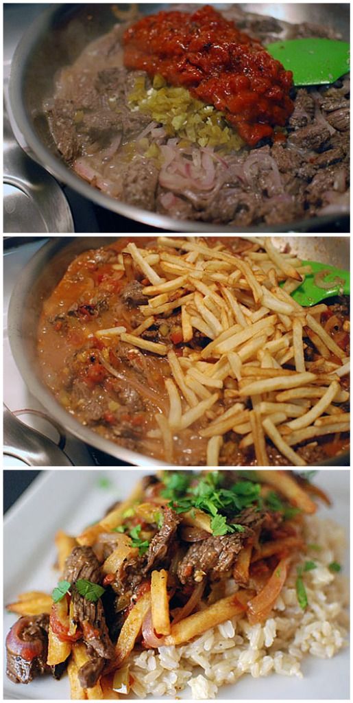 Peruvian Steak and French Fry Stir-Fry - Sheila Carneey | Easy Recipes