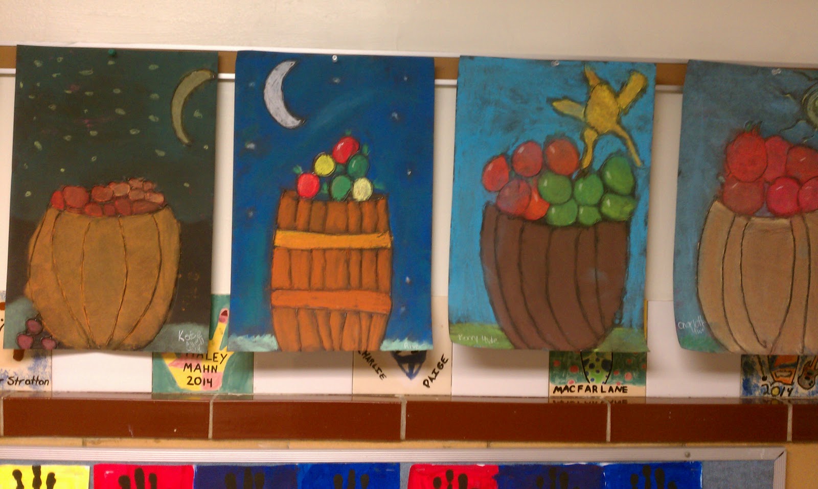 Art Rocks!: 4th Grade Barrel of Apples