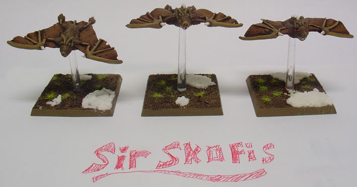 Sir Skofis's Workshop: How to make Vampire Counts Fell Bats