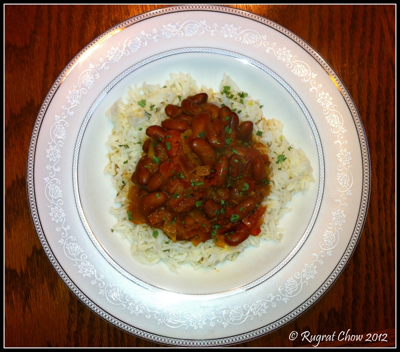 A Whole Food Life ... : Rajma Chawal (Red Beans & Rice)
