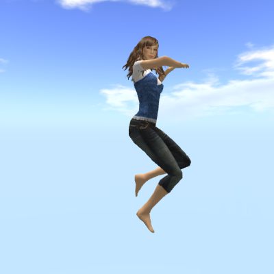 Cozy Port - sunset village -: NEW ★ Jumping Pose -Oberon's Trick-