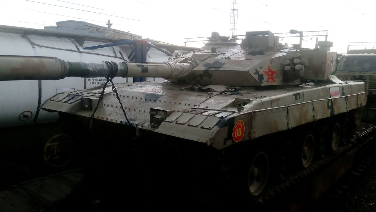 THAIDEFENSE-NEWS: Tank Biathlon Russia T-72B3M Vs China ZTZ-96B