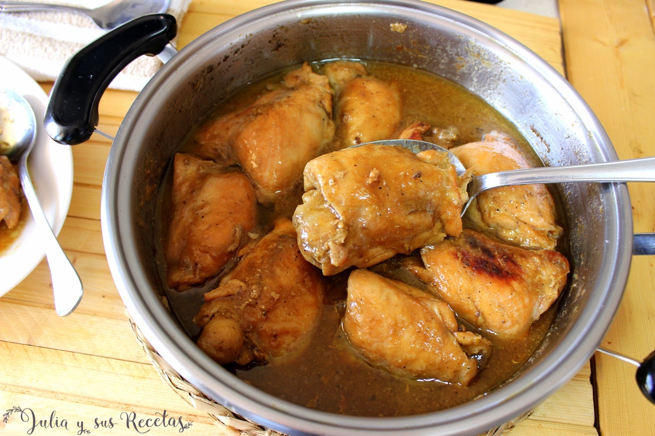 JULIA Y SUS RECETAS: Contramuslos de pollo a la miel