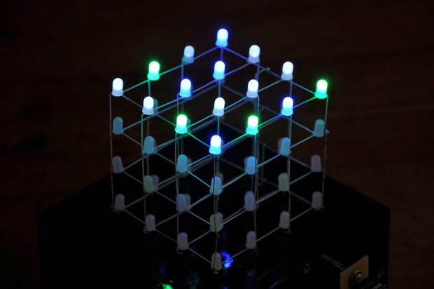 Arduino Sinhalen: Arduino LED Cube එකක් හදමු 4x4x4 Part - 3 (Final)