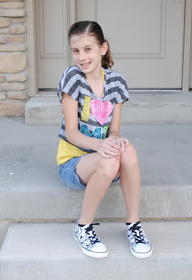 Jensen's: Ally's First Day of Fifth Grade