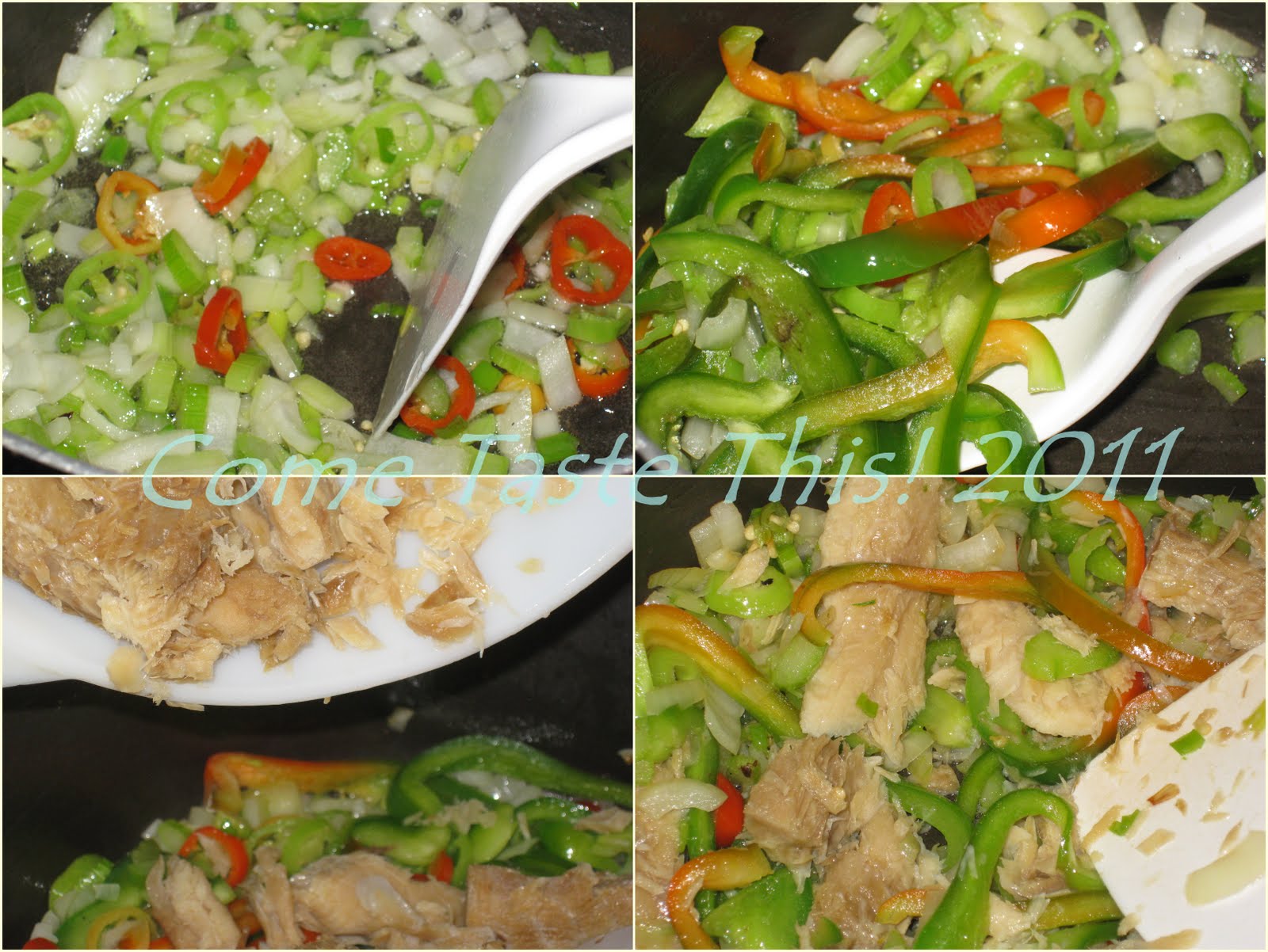 Come Taste This!: Stewed Salt fish; just like Granny used to make