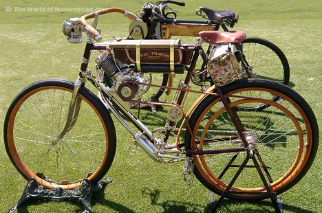 Fast is fast...: Pre 1930 factory backed American racing motorcycles.