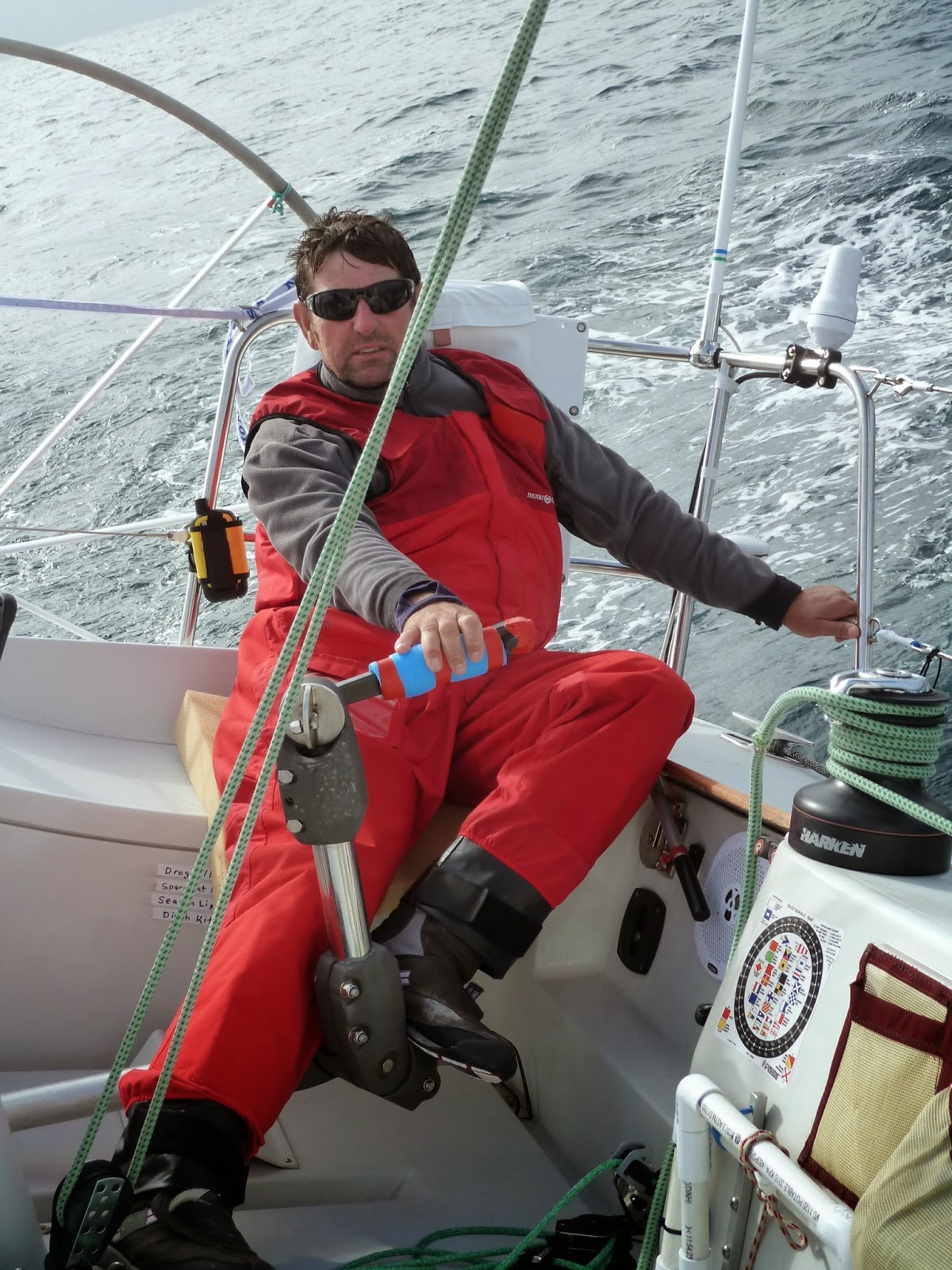 Anduril Sailing Blog: Emergency Steering System