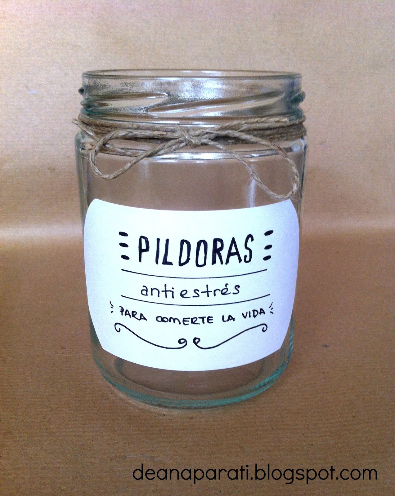 DIY: Pildoras antiestrés para comerte la vida!