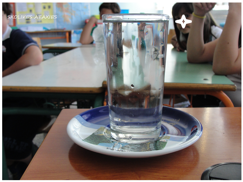 sxolikes...ataxies: ΕΥΚΟΛΟ ΠΕΙΡΑΜΑ ΓΙΑ ΤΗΝ "ΕΠΙΔΕΡΜΙΔΑ" ΤΟΥ ΝΕΡΟΥ