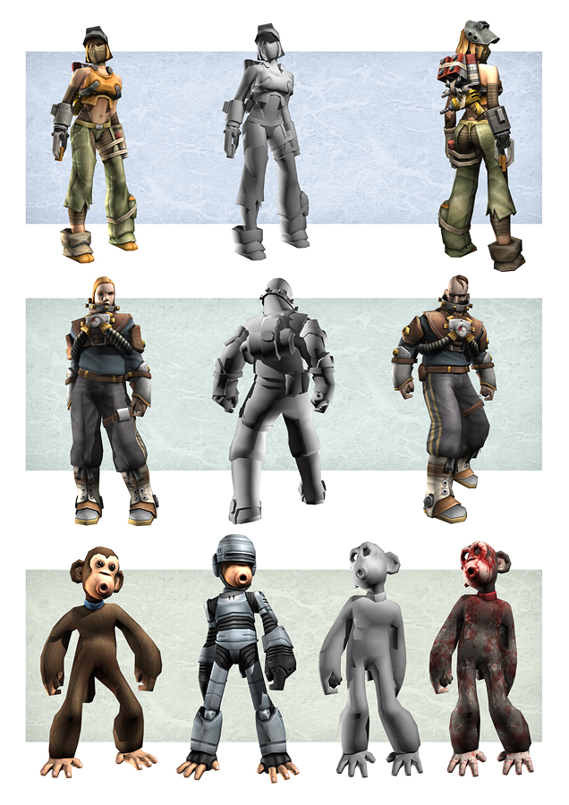 Ben Newman Art: Timesplitters Rewind