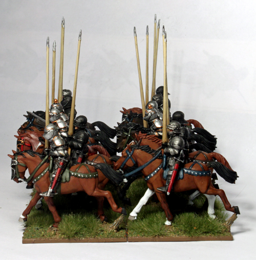 Age of Discovery: Plastic Mounted Men at Arms