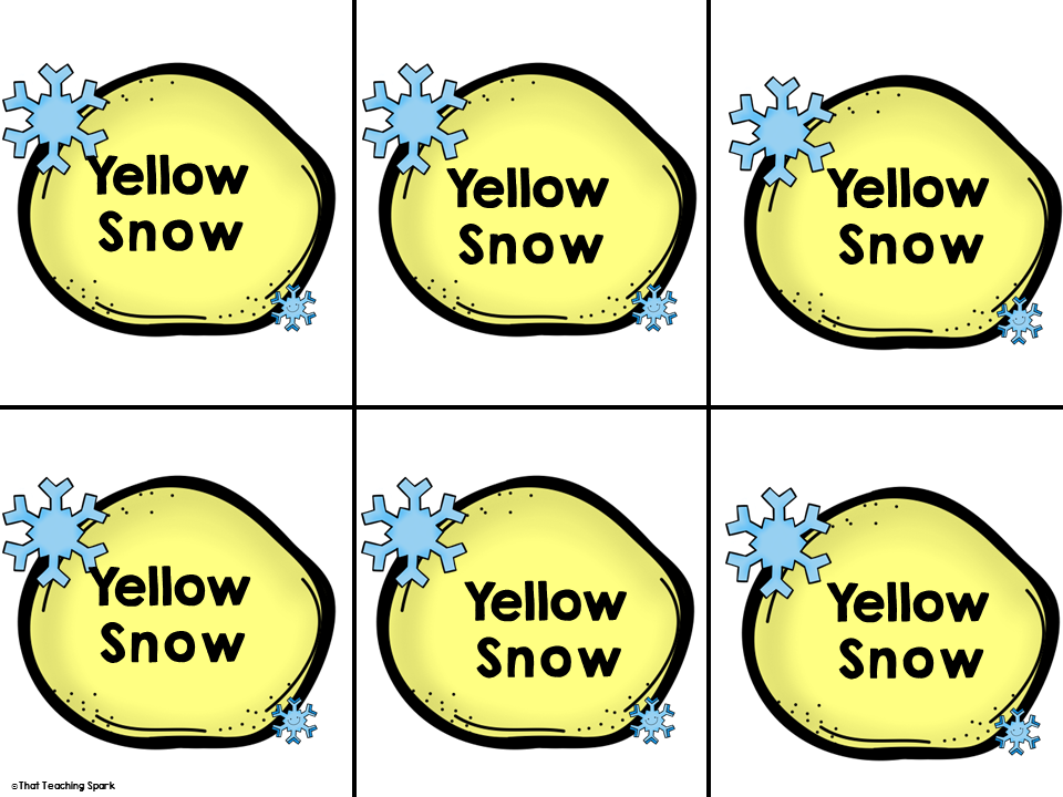 Snowball Fights in the Classroom | All About 3rd Grade