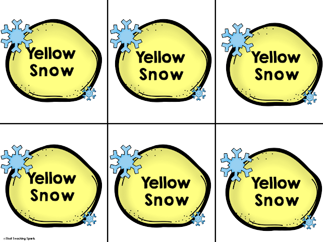 Snowball Fights in the Classroom | All About 3rd Grade