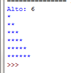 CodigoGX: Codigos de programación: Codigo para mostrar un triangulo de asteriscos en C, Java ...