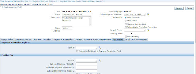 ORACLE MASTERMINDS: Positive Pay Templates