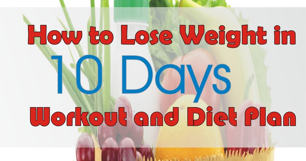 How to Lose Weight in 10 Days - Detailed Guide With Weight Loss Workout ...