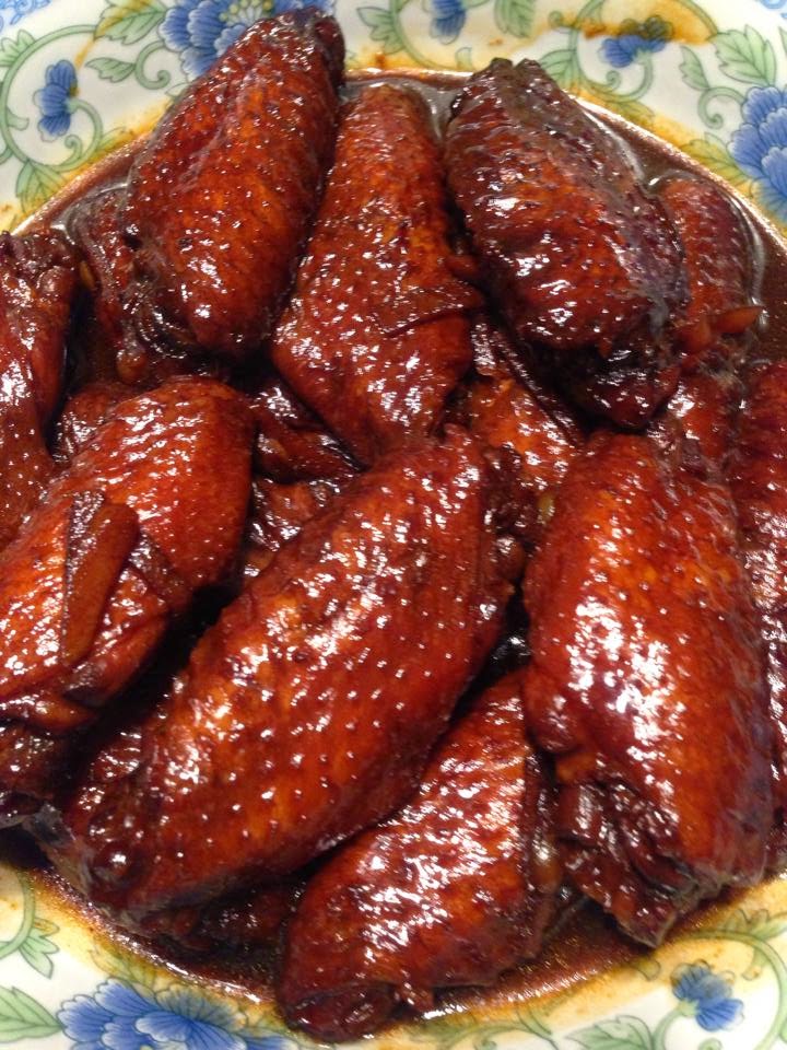 Sesame Dark Soya Chicken by Linda Lau