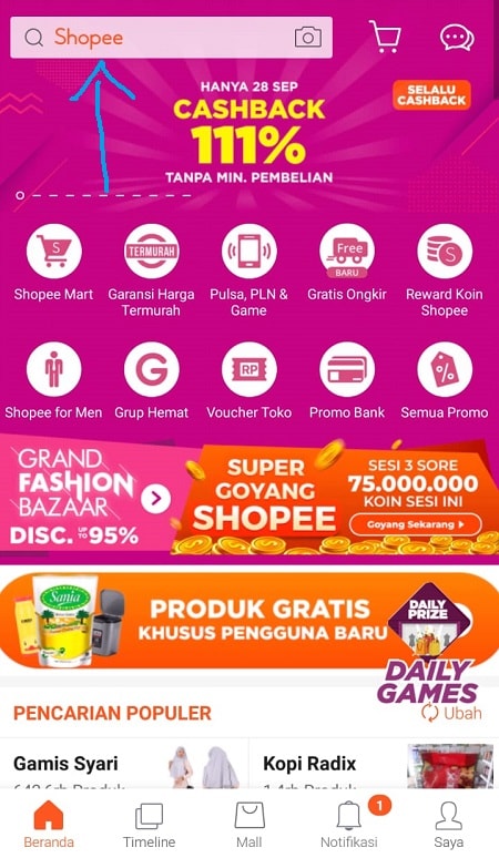 Cara Menjadi Dropshipper di Shopee - Tutorial di Shopee