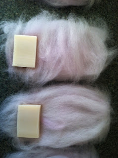 Queen Bee Fibers: My steps to felting soaps