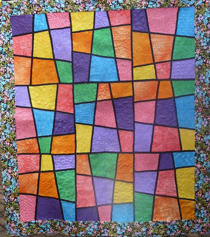 Stitchingmatters: Stack 'n Whack quilt